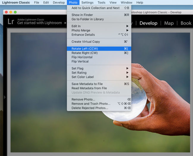 How to Rotate and Flip Image in Lightroom? - PhotographyAxis