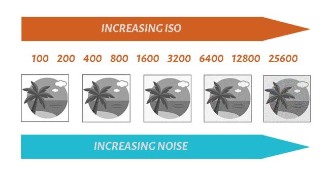 ISO Chart (Image Noise Chart) & How to Use It? - PhotographyAxis