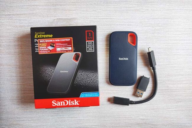 SanDisk Extreme Portable SSD Review- Is It really Good? - PhotographyAxis