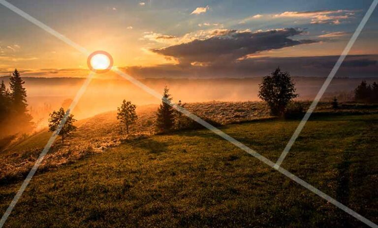 Golden Triangle Photography Composition- Complete Guide - PhotographyAxis